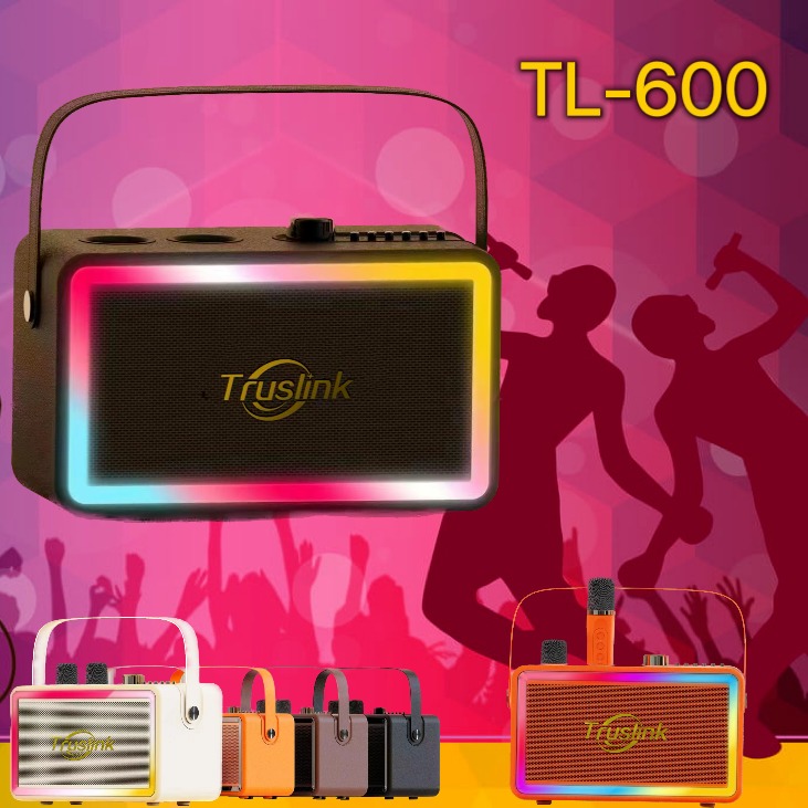 【SG Seller】Truslink Latest TL-600 HOME KTV Dual Wireless Microphone ...