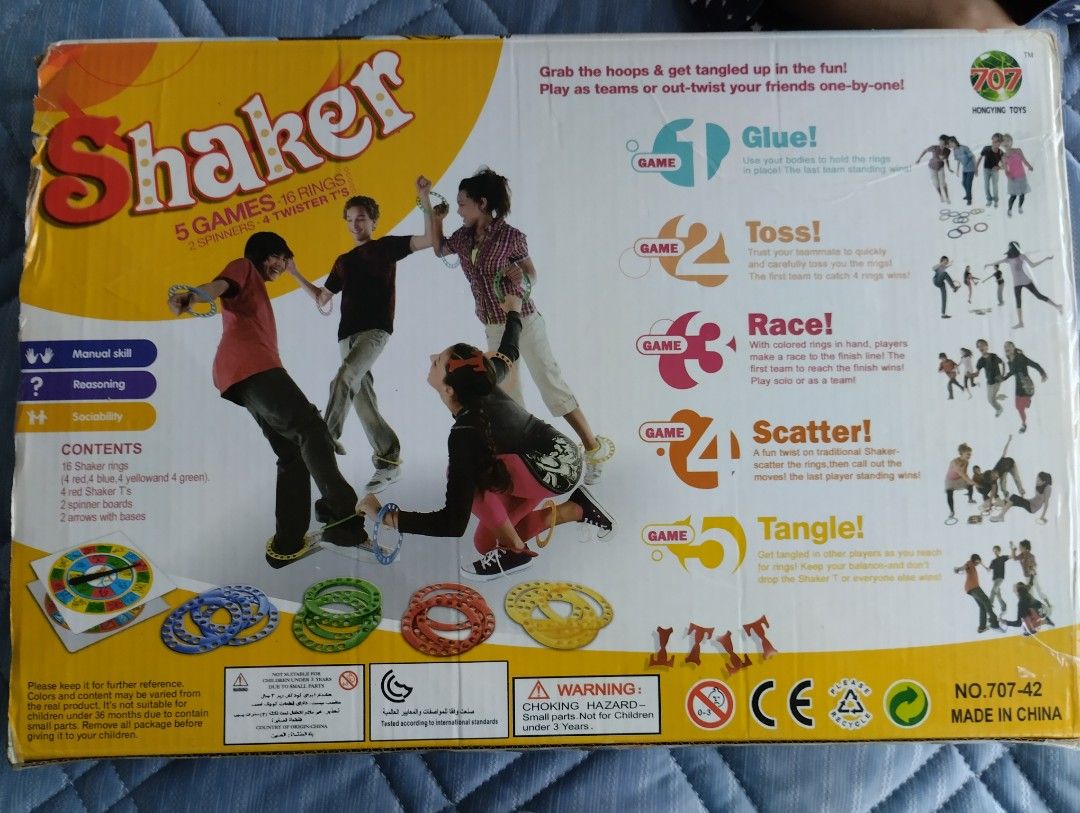 Shaker Family Board Game, Hobbies & Toys, Toys & Games on Carousell