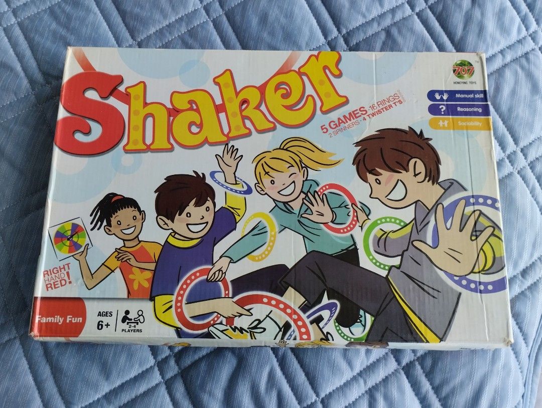 Shaker Family Board Game, Hobbies & Toys, Toys & Games on Carousell