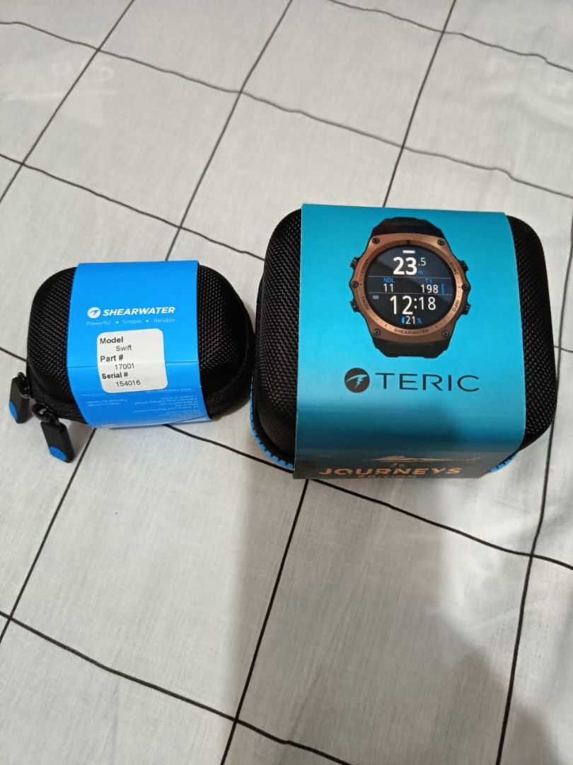 Shearwater Teric + Swift AI Transmitter, Luxury, Watches on Carousell