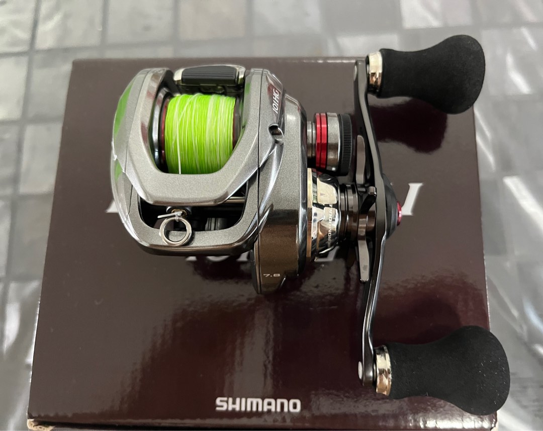 Shimano Engetsu 101Hg lever fall & drag clicker, Sports Equipment ...