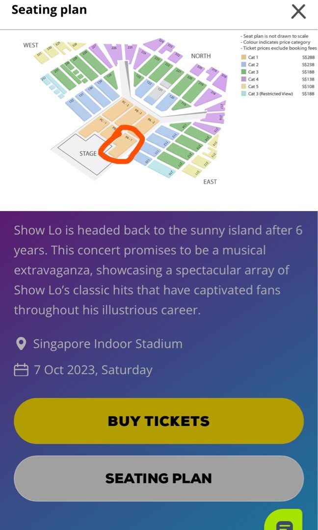 (PA 1, Row 7) Physical Tickets - Show Lo World Tour Evolution, Tickets ...