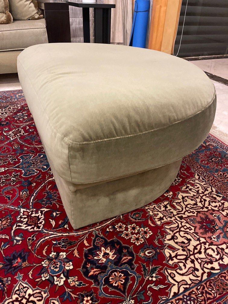 Side couch poof, Furniture & Home Living, Furniture, Sofas on Carousell