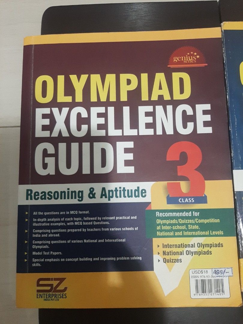 Silver Zone Olympiad books Grade 3, Hobbies & Toys, Books & Magazines ...