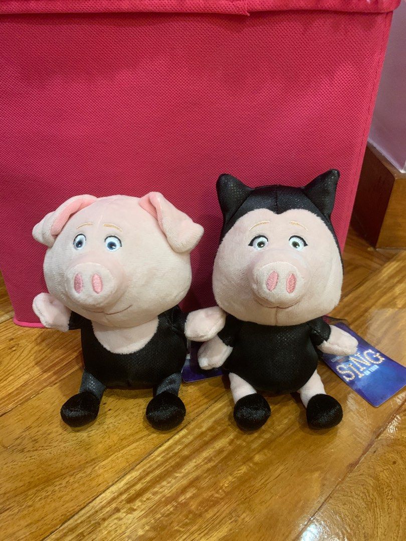 SING USJ Rosita and Gunther Pigs Universal Studios Japan plush toys ...