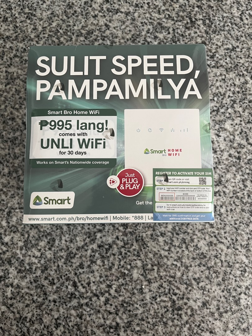 Smart Home WiFi with free 30 days Unli Data, Mobile Phones & Gadgets ...