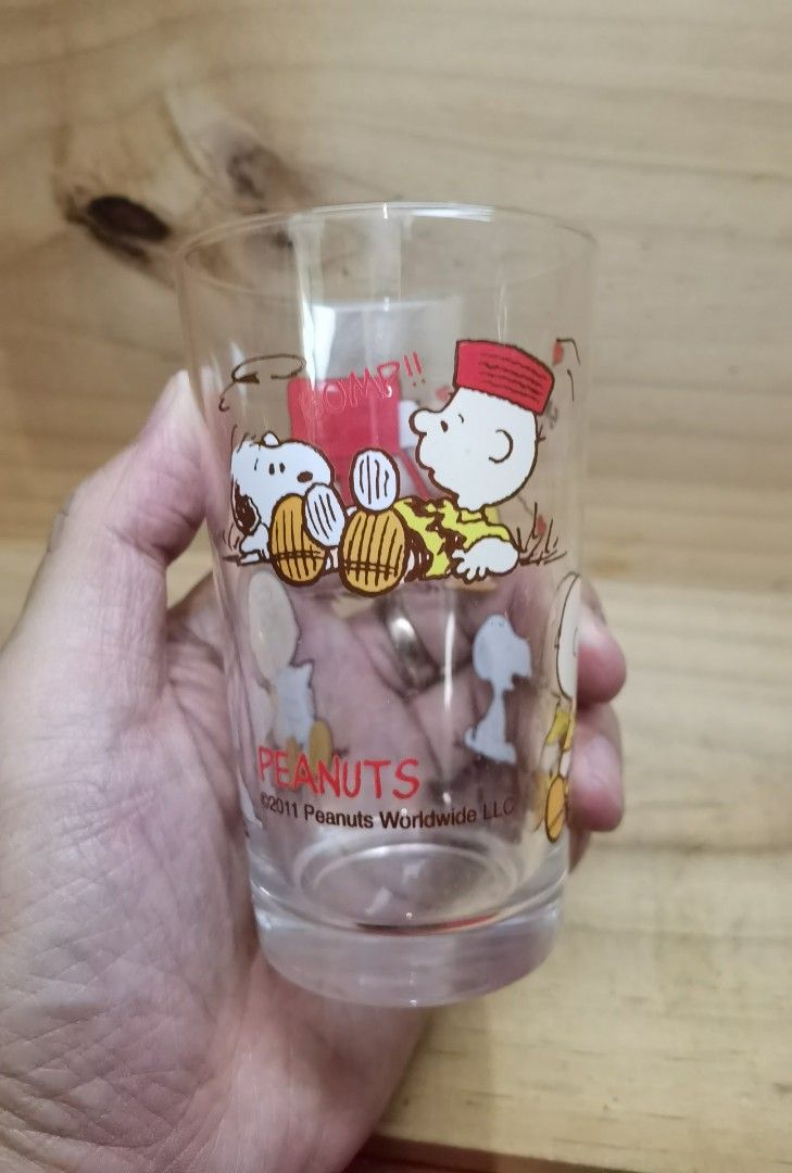 Snoopy Glass Collection series, Furniture & Home Living, Kitchenware ...