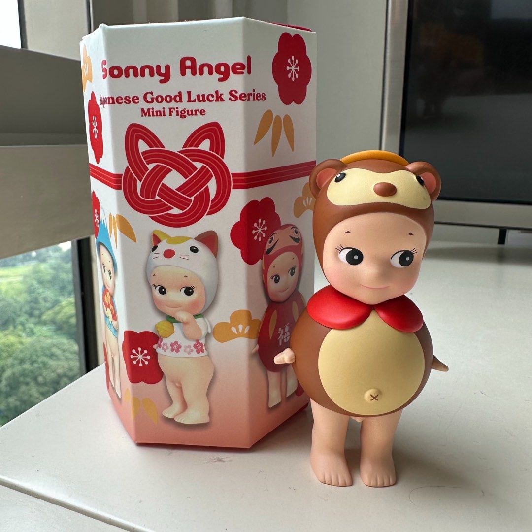 Sonny Angel Japanese Good Luck Series (Raccoon Dog) on Carousell