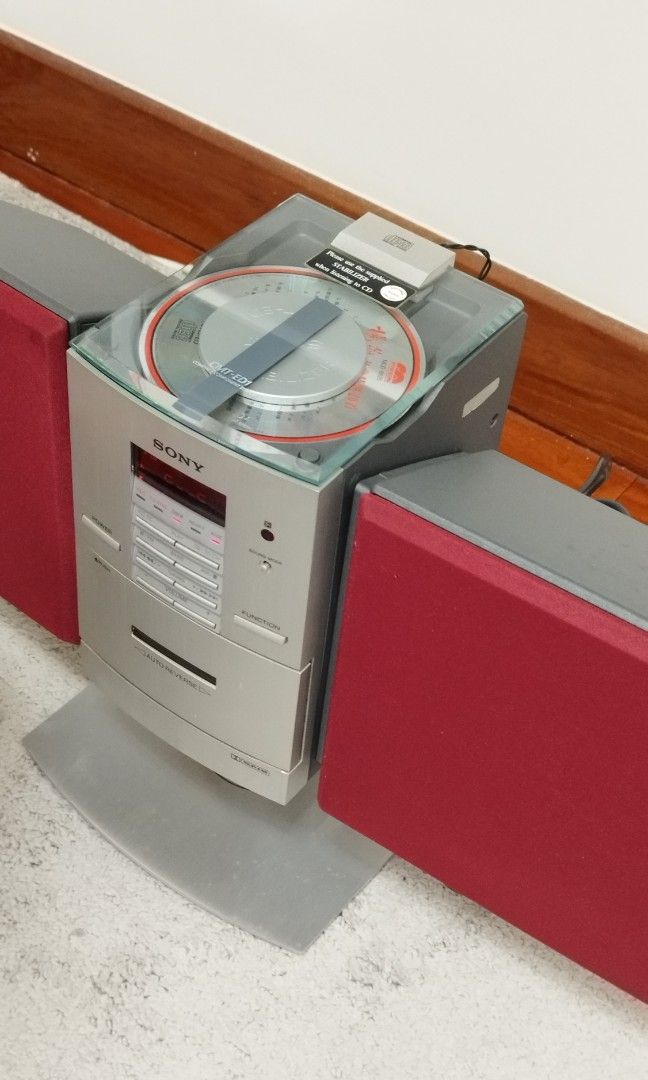 Sony CMT-ED1, 音響器材, 音樂播放裝置 MP3及CD Player - Carousell
