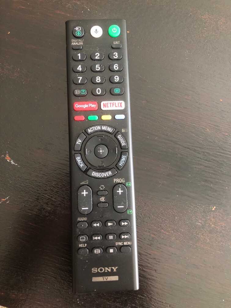 Sony LCD/LED TV remote control, TV & Home Appliances, TV ...