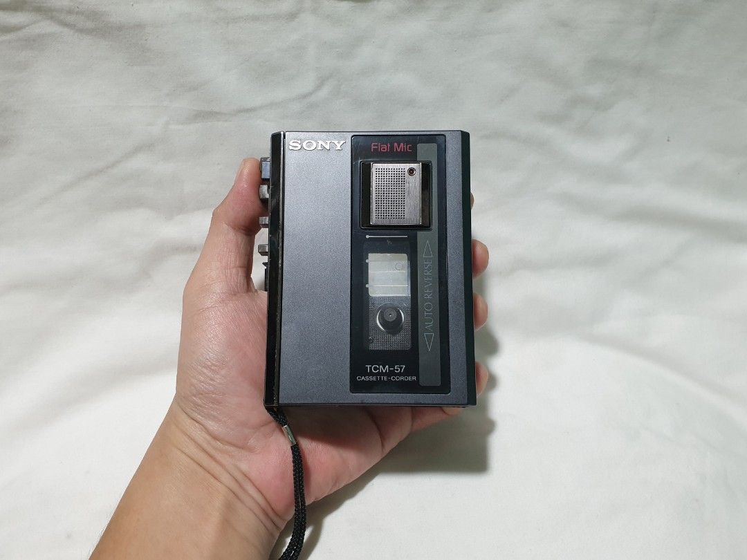 Sony TCM-57 Portable Cassette Corder, Audio, Portable Music Players on ...