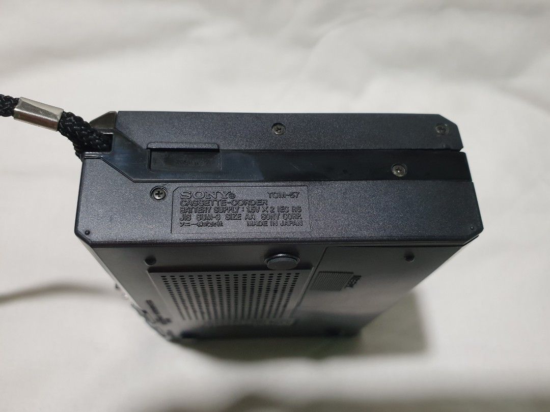 Sony TCM-57 Portable Cassette Corder, Audio, Portable Music Players on ...
