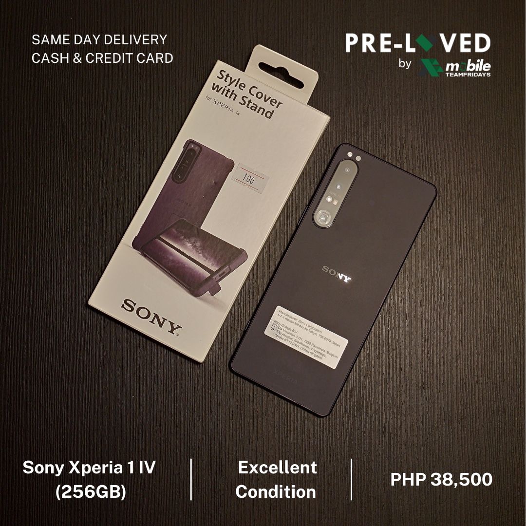 Sony Xperia 1 IV (256GB), Mobile Phones & Gadgets, Mobile Phones, Android Phones, Sony on Carousell