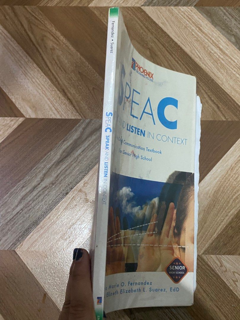 SPEAC Speak and Listen in Context Oral Communication Book, Hobbies ...