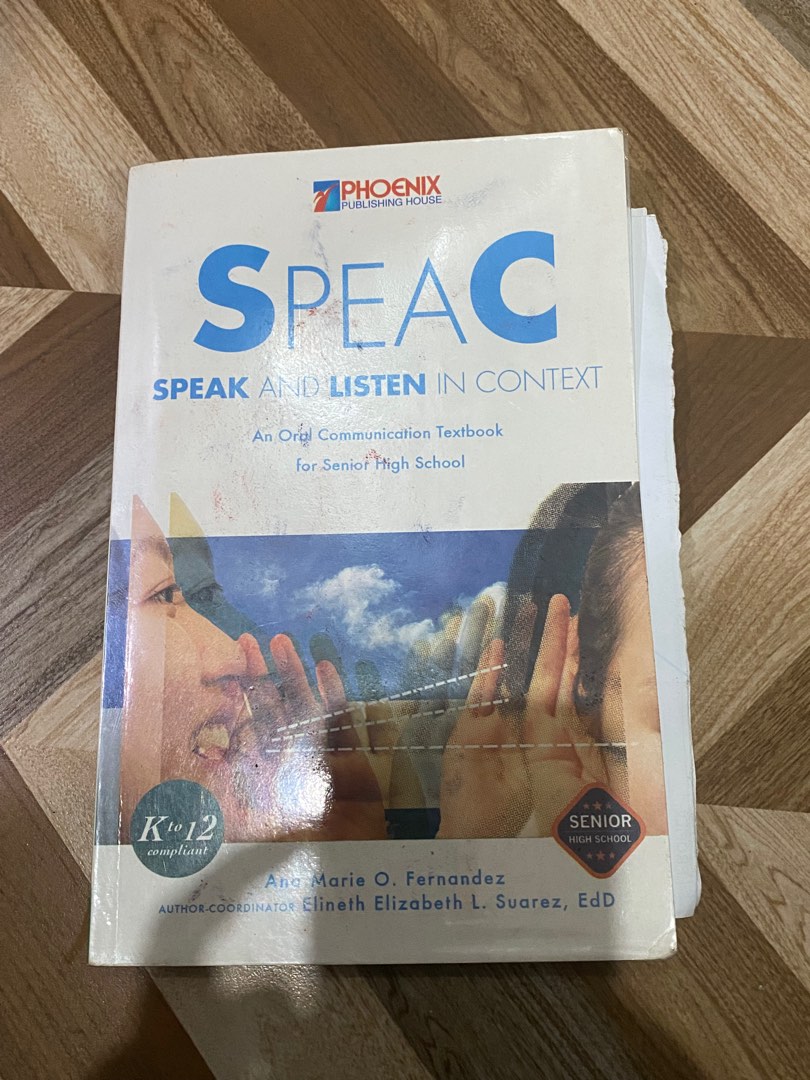 SPEAC Speak and Listen in Context Oral Communication Book, Hobbies ...