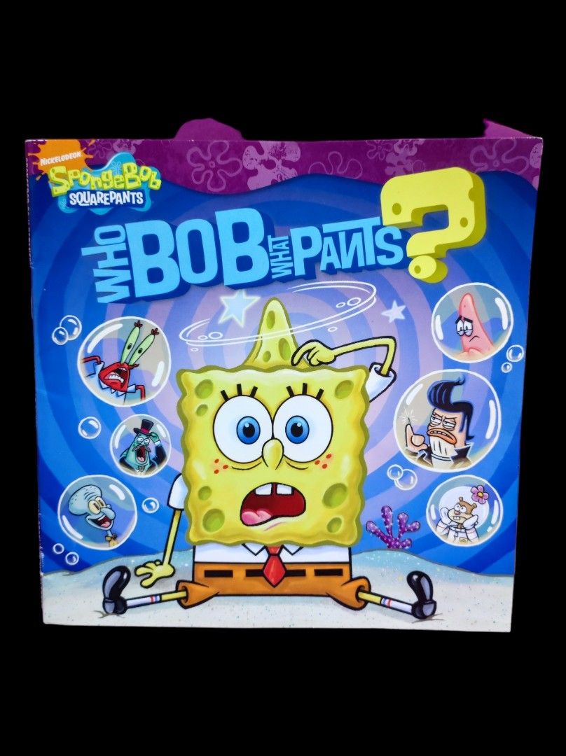 SpongeBob Squarepants who bob what pants 2008, Hobbies & Toys, Books ...