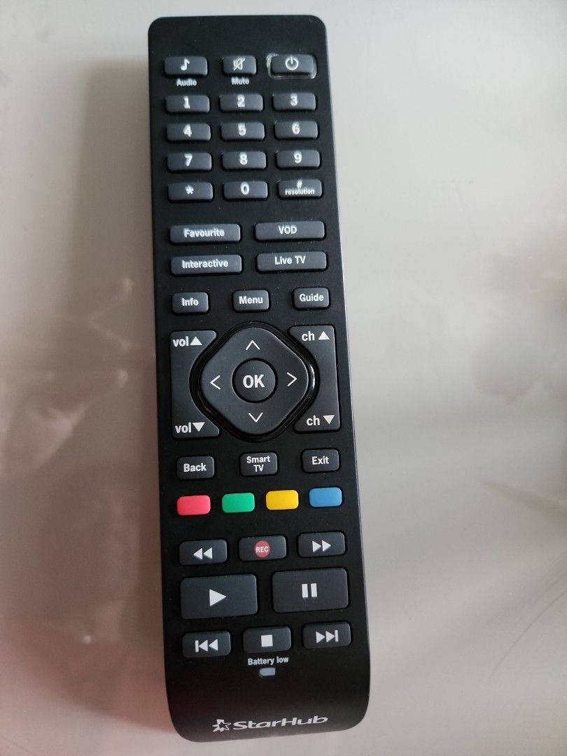 Starhub TV Box Remote, TV & Home Appliances, TV & Entertainment, TV ...