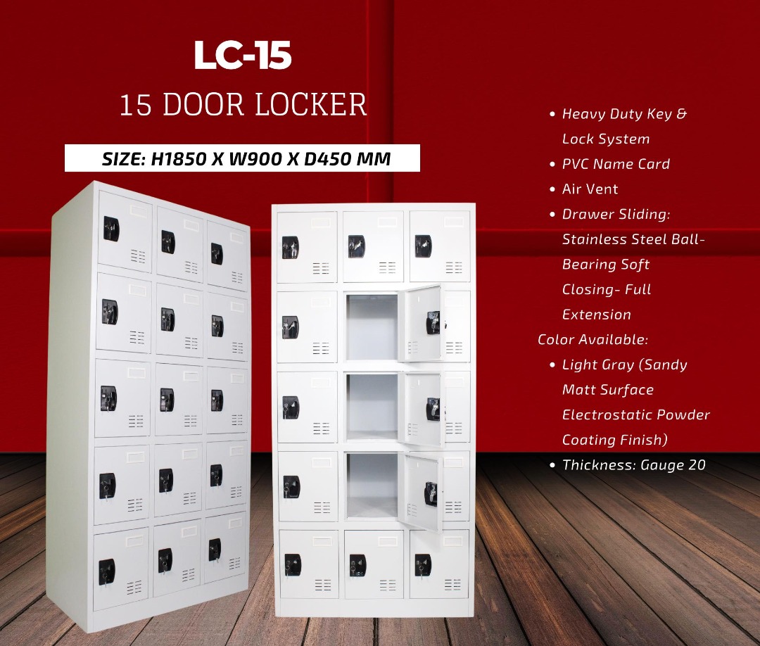 STEEL LOCKER LC-15 on Carousell