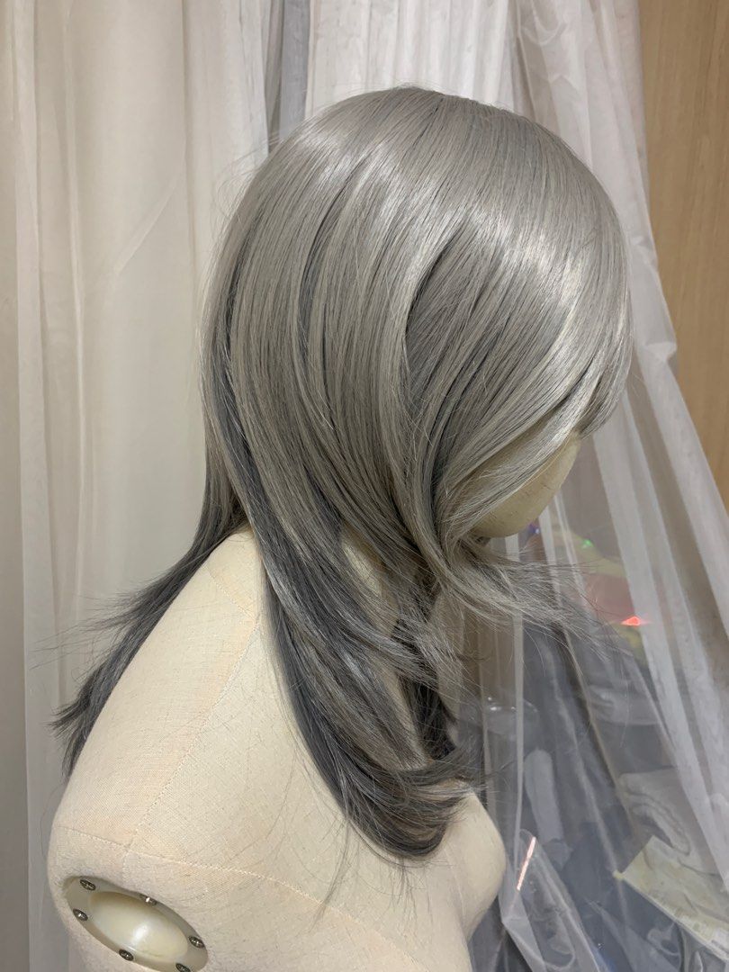 Stelle Wig Honkai Star Rail Cosplay Grey Wig, Hobbies & Toys ...