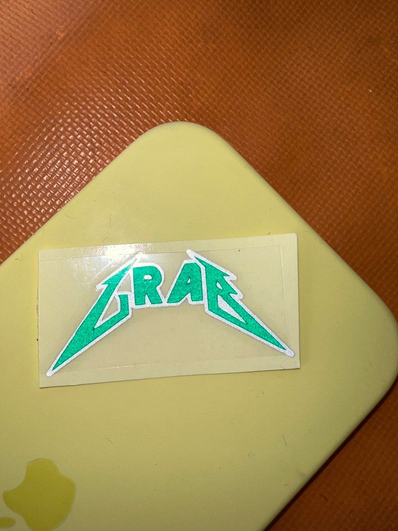 STICKER GRAB RIDERS, Men's Fashion, Watches & Accessories, Accessory ...