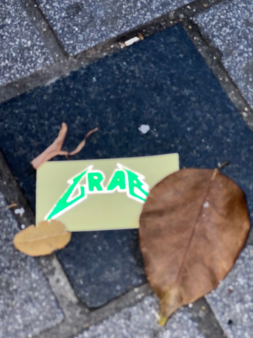 STICKER GRAB RIDERS, Men's Fashion, Watches & Accessories, Accessory ...