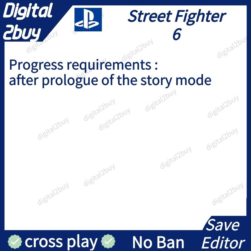 PS4 PS5 Street Fighter 6 Save Editor SF6 Save Modding Street Fighter 6 ...