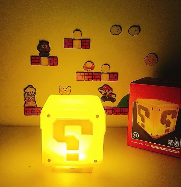 Super Mario Lamp, Furniture & Home Living, Lighting & Fans, Lighting on ...