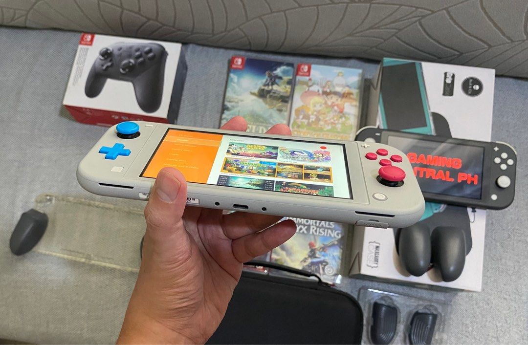 Switch Lite Bundle Zacian and Zamazenta for sale or trade, Video Gaming ...
