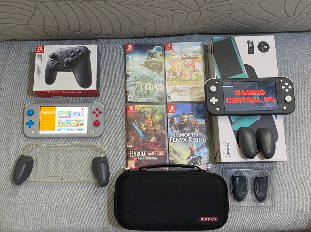 Switch Lite Bundle Zacian and Zamazenta for sale or trade, Video Gaming, Video Game Consoles ...