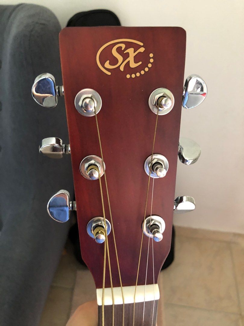 SX Guitar Acoustic guitar SD204K, Hobbies & Toys, Music & Media, Musical Instruments on Carousell