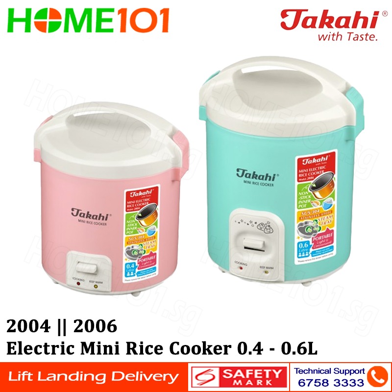 Takahi Electric Mini Rice Cooker 0.4 - 0.6L 2004 || 2006, Furniture ...