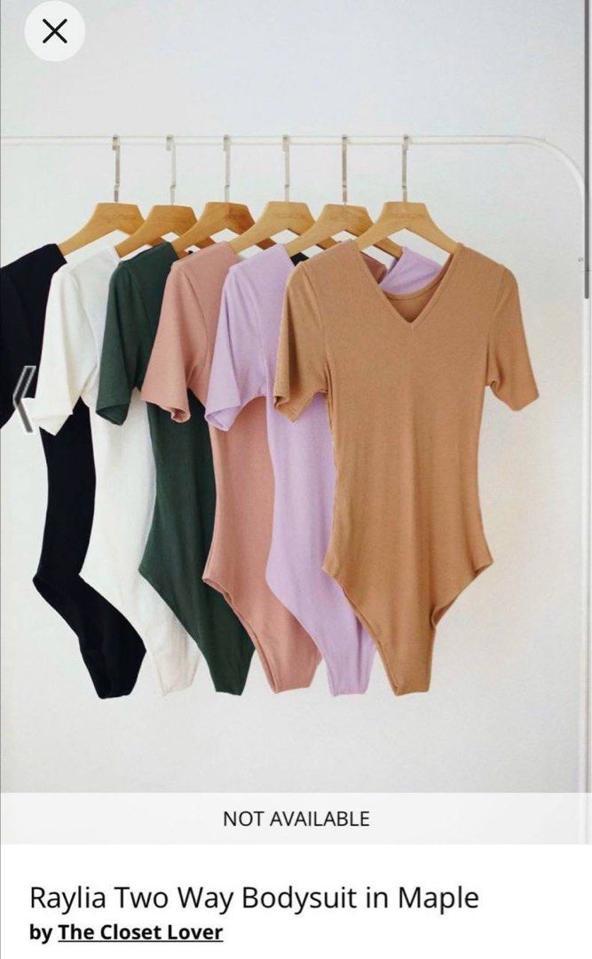 TCL Raylia Bodysuit, Women's Fashion, Dresses & Sets, Dresses on Carousell