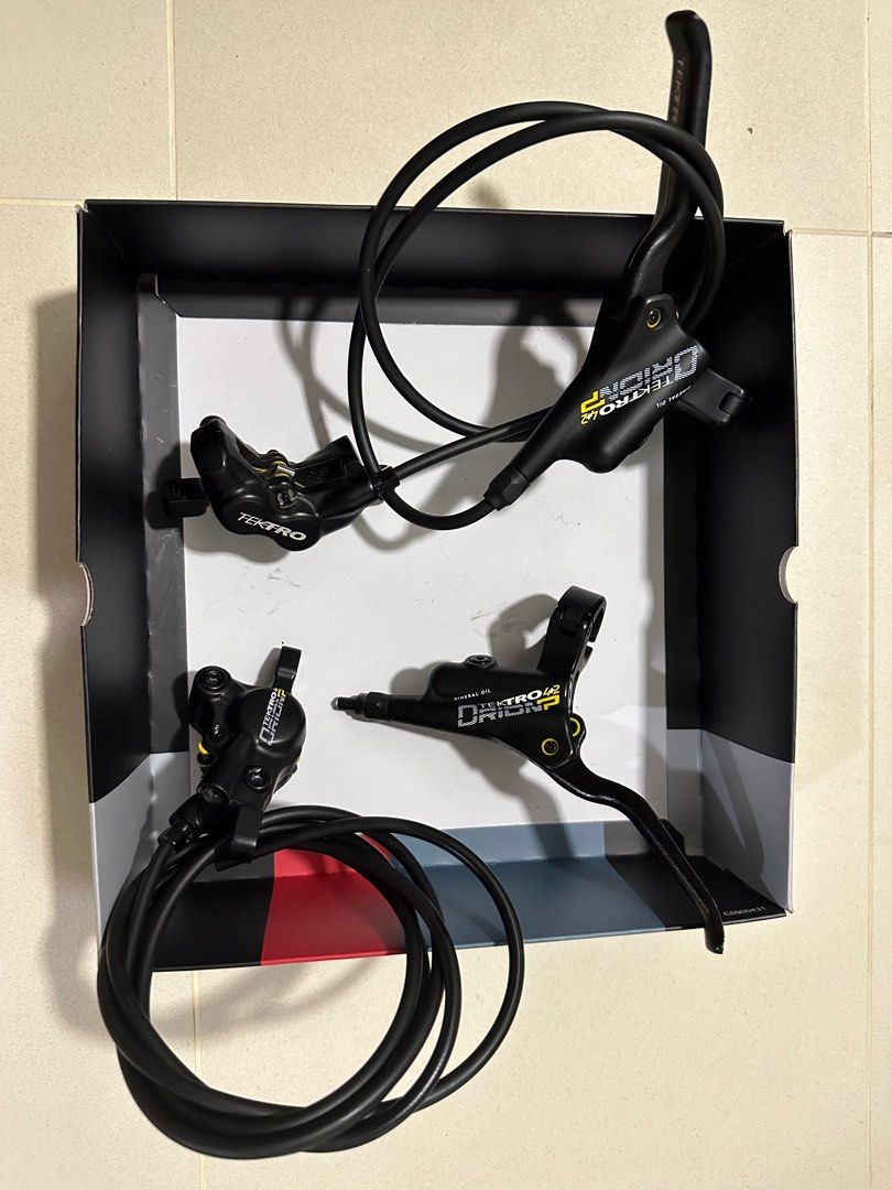 TEKTRO ORION P HD-M735 4+2 Piston MTB Hydraulic Brake, Sports Equipment ...