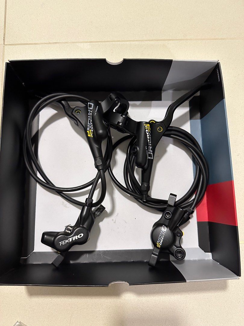 TEKTRO ORION P HD-M735 4+2 Piston MTB Hydraulic Brake, Sports Equipment ...