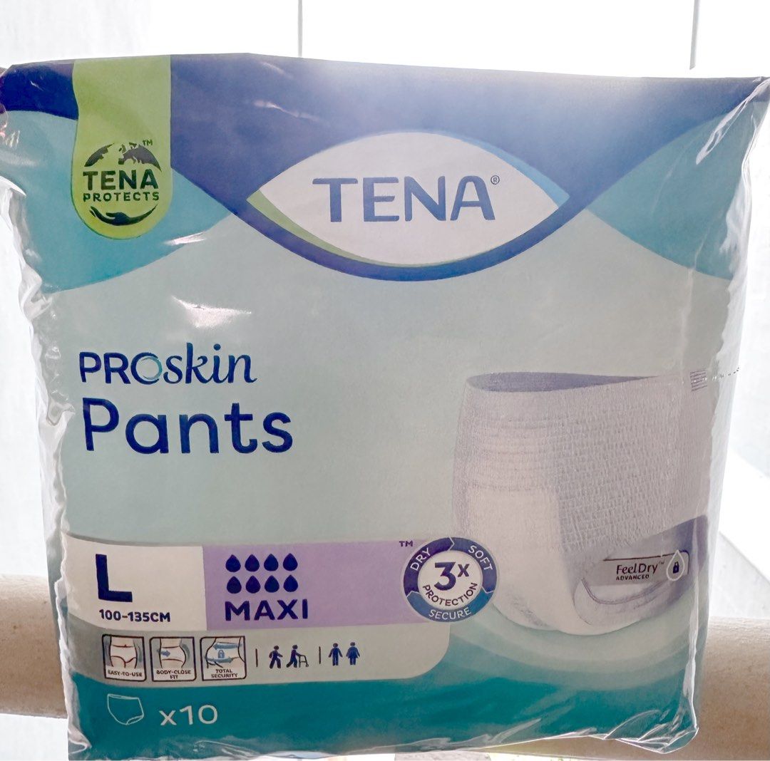 Tena Adult Diapers x20 packets, Health & Nutrition, Medical Supplies ...