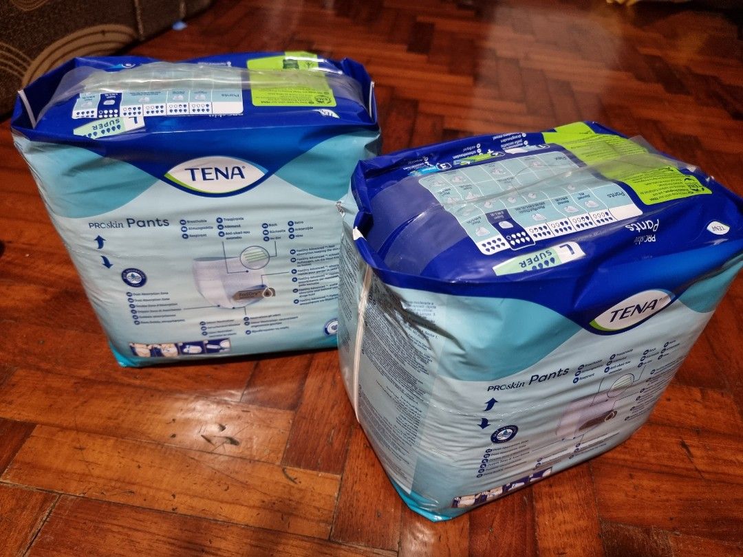 Tena proskin pants diaper L size Super, Beauty & Personal Care ...