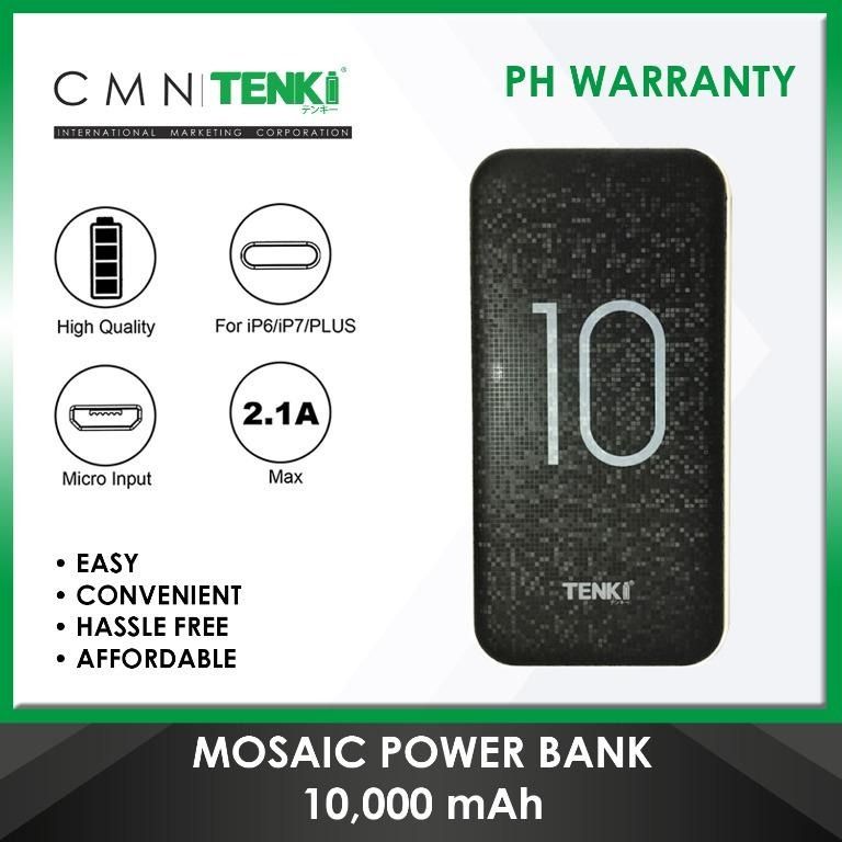 TENKI Mosaic Power Bank 10000 mAh (TP-26 ), Mobile Phones & Gadgets ...