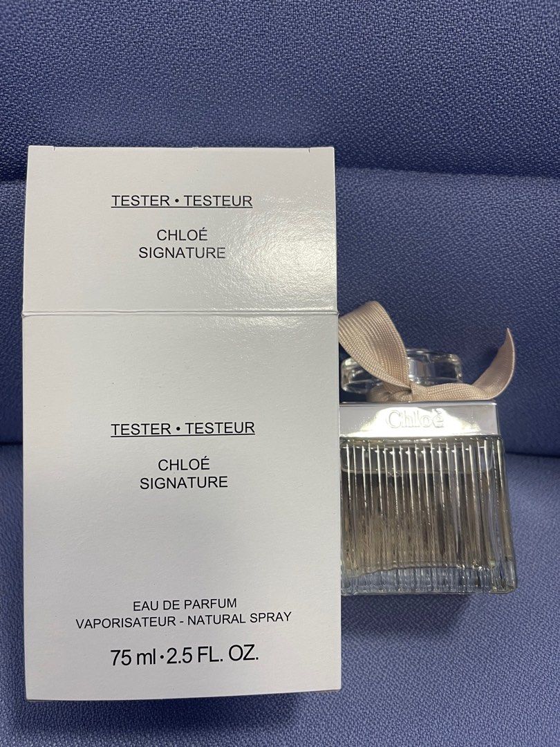 Tester CHLOE Signature 75ml EDP, Beauty & Personal Care, Fragrance ...
