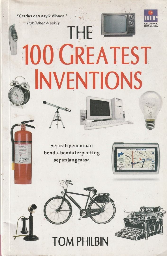 The 100 Greatest Inventions, Tom Philbin, buku general reference on ...