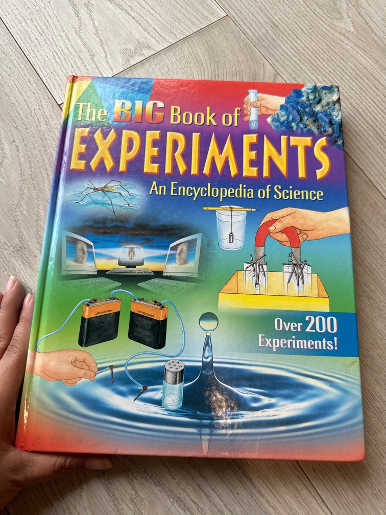 The Big Book of Experiments - Hardbound Educational Book for Kids ...