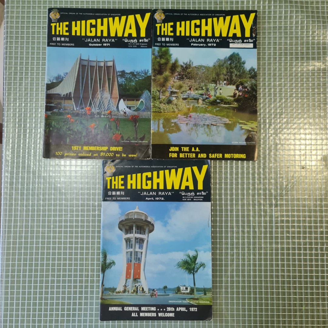 The Highway, 1971 and 1972 official publication of the automobile ...