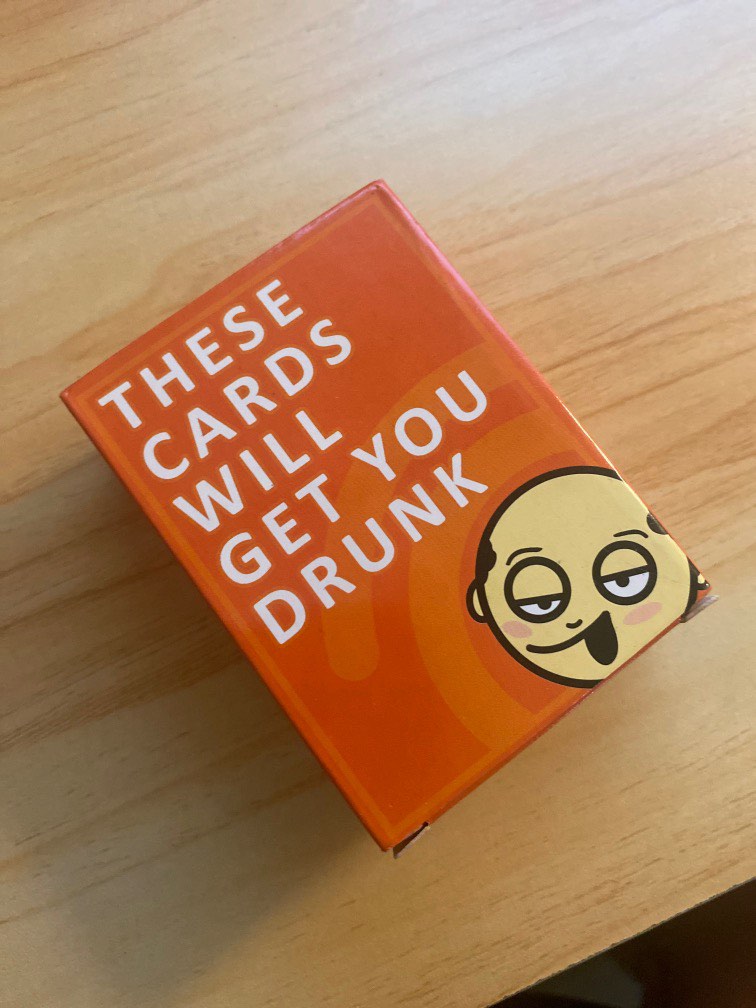 These Cards Will Make You Drunk Card Game, Hobbies & Toys, Toys & Games ...