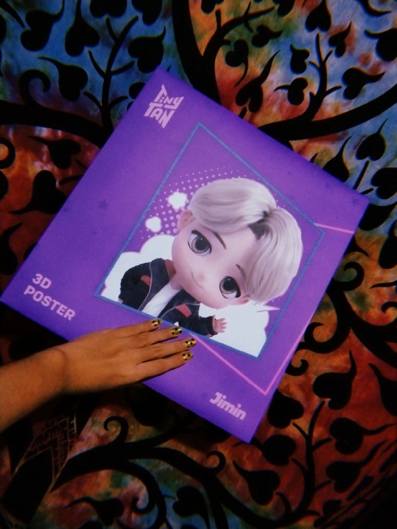 TinyTan JIMIN 3D Poster (Map of the Soul BTS Manila Pop Up Store) on Carousell