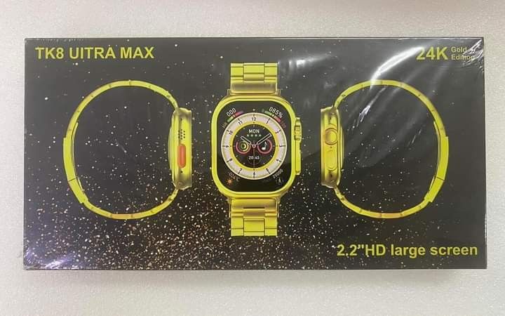 Tk8 Ultra Max Smartwatch 24K gold edition, Mobile Phones & Gadgets, Wearables & Smart Watches on ...