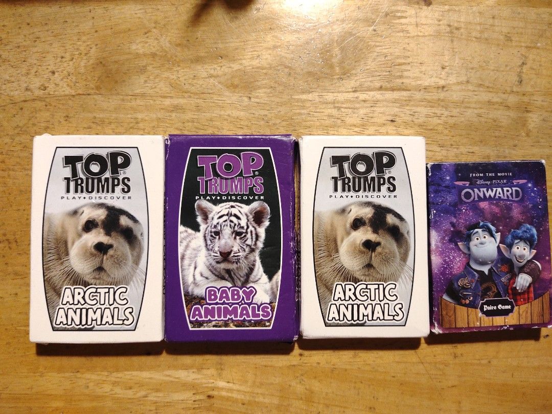 Top Trumps Animals Playing Cards Collectibles, Hobbies & Toys ...