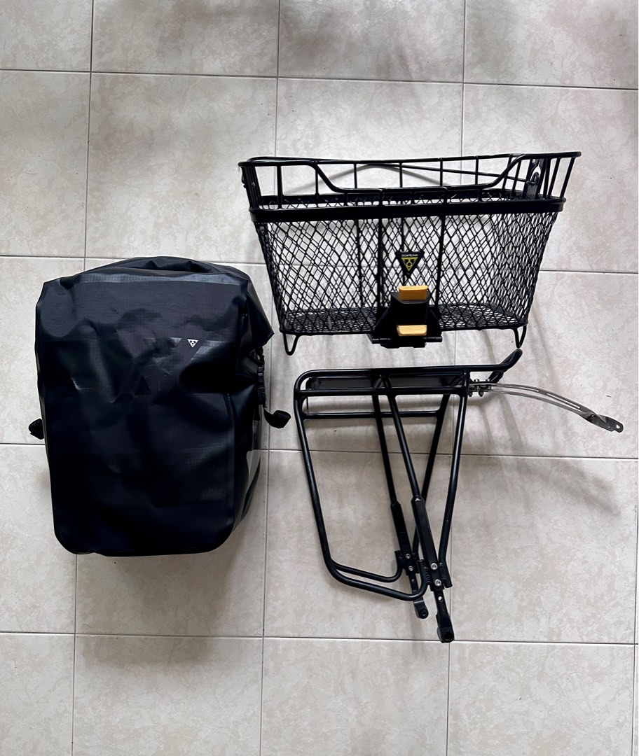 Topeak - Rack, Basket and Drybag Bundle, Sports Equipment, Bicycles ...
