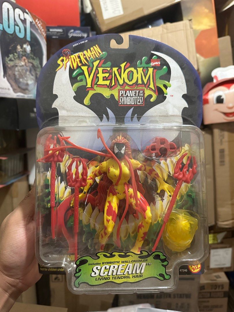 ToyBiz Scream Symbiote on Carousell