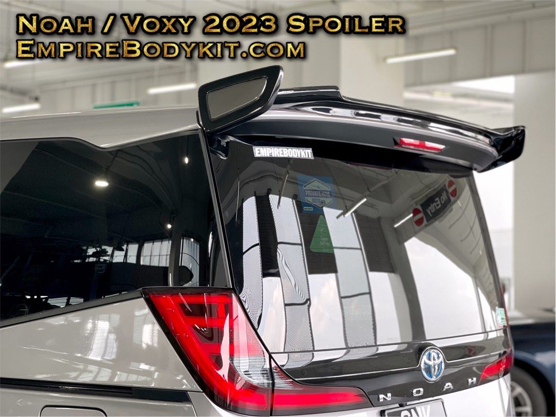 Toyota Noah / Voxy 2023 Roof Sports Spoiler, Car Accessories ...