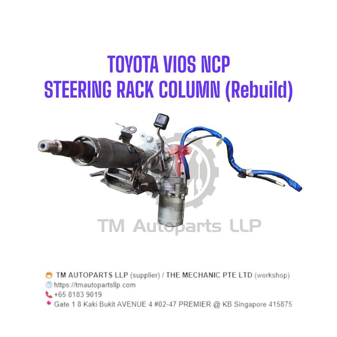 TOYOTA VIOS NCP 150 STEERING RACK COLUMN (REPAIR/REBUILD), Car ...