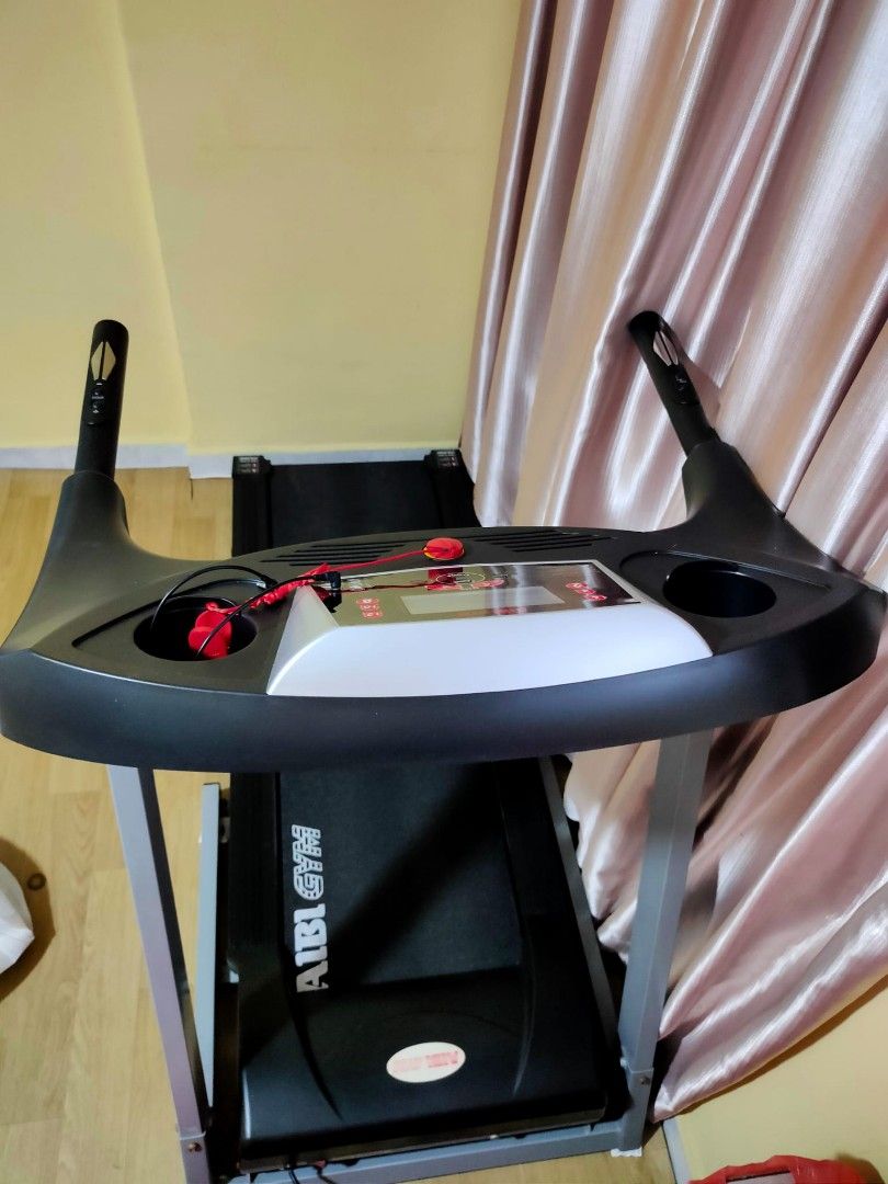 Treadmill-2 Built-In Speakers Body Fat Tester Foldable for storage ...